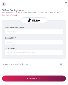 How to Go Live on TikTok with OneStream Live