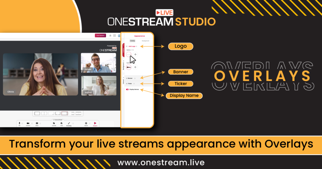 How to Add Overlays to your Live Streams