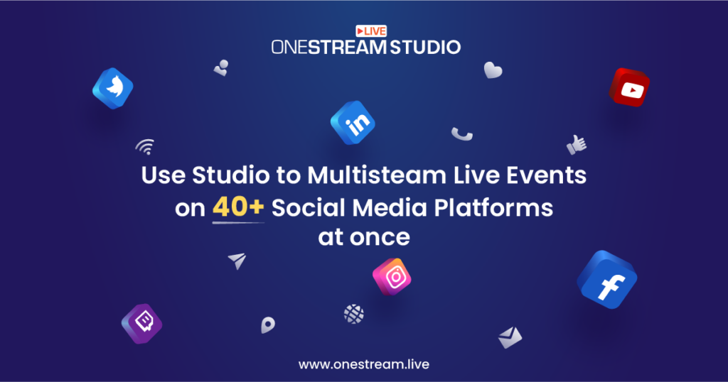Scheduling Live Streams with OneStream Studio
