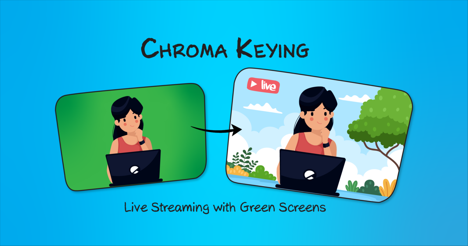 How to Use a Green Screen for Professional Live Streaming