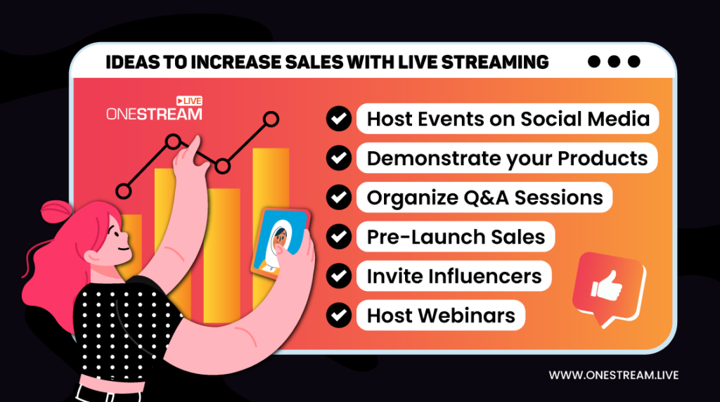 Increase Sales With Live Streaming: A Guide