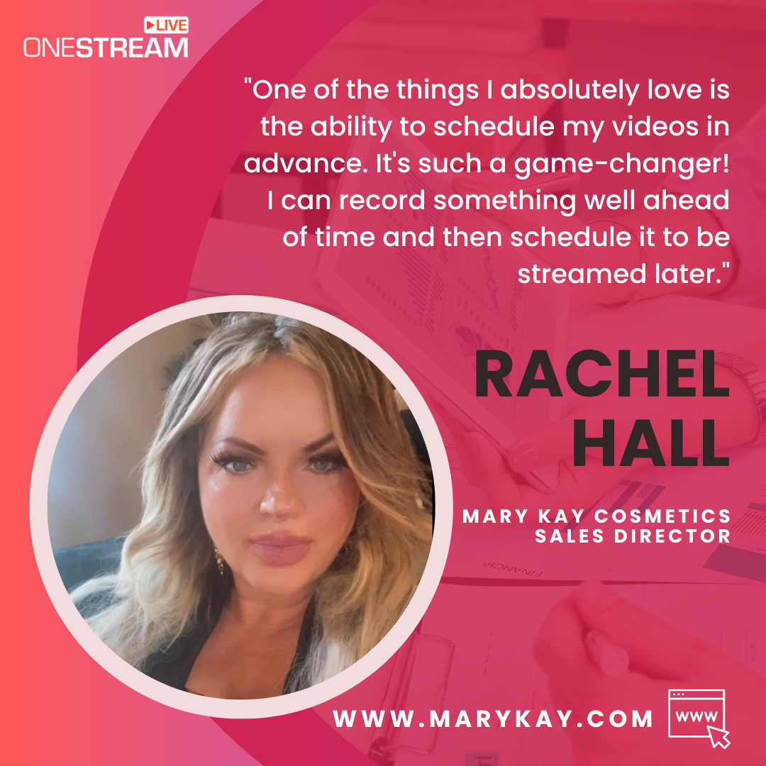 Rachel Hall x OneStream Live - A Success Story