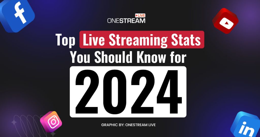 Top Live Streaming Stats You Should Know for 2024