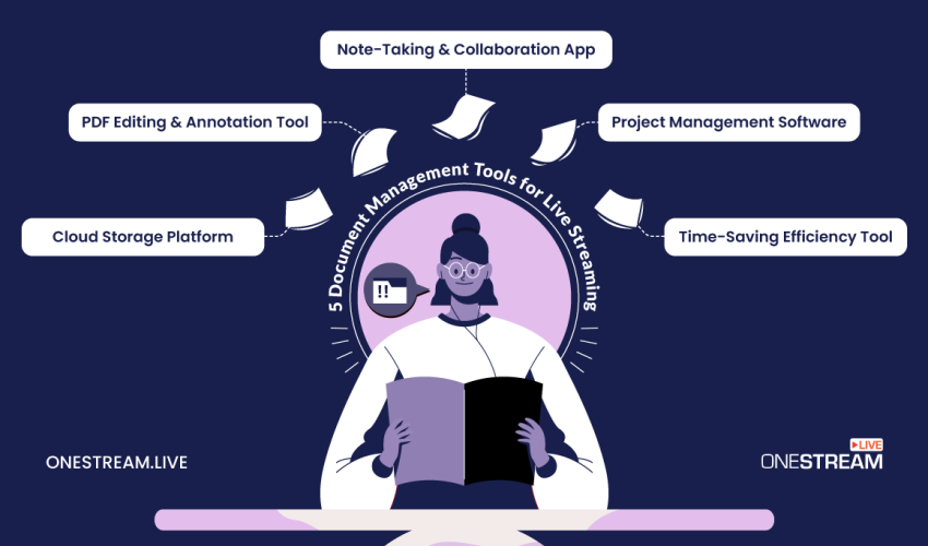 Best Document Management Tools for Live Streamers