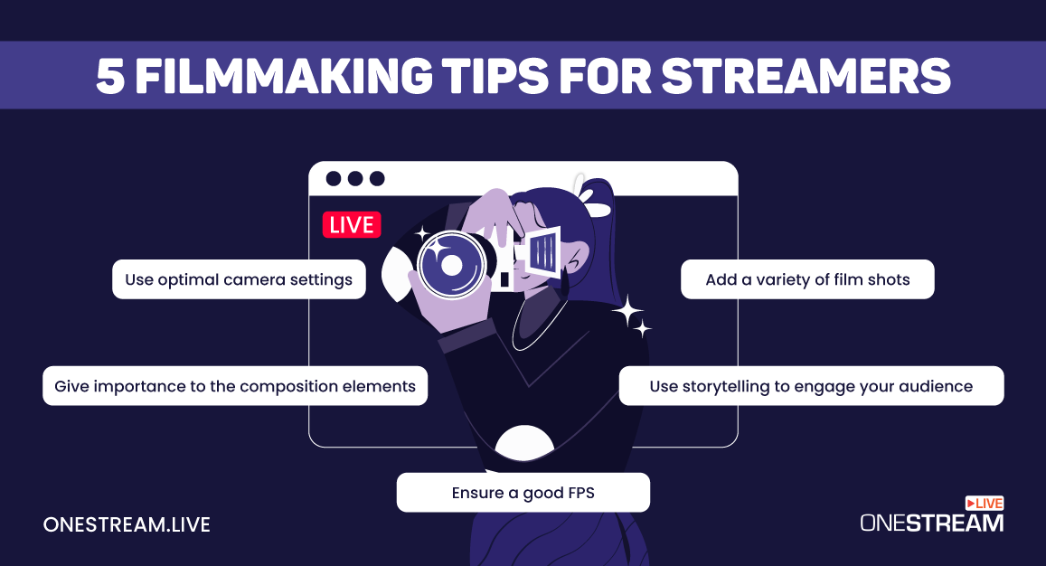 5 Filmmaking Tips for Streamers